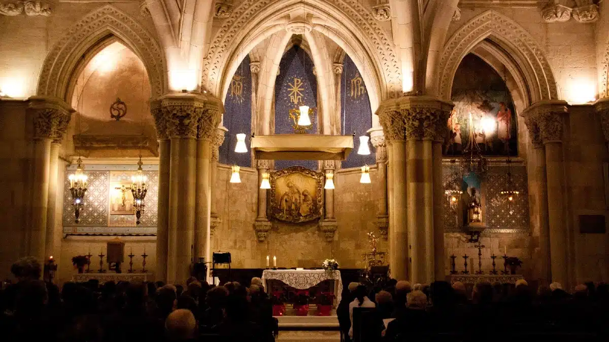 Inside Sagrada Familia Gaudi Crypt 227 Crypt Colonia Guell