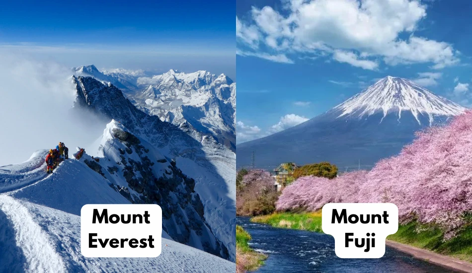 Mount Fuji vs Mount Everest: Which Natural Giant to choose?